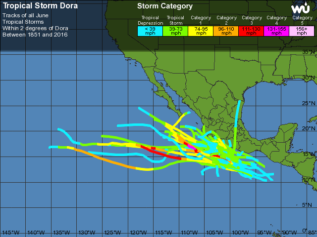 Meet Tropical Storm Dora – livecaboradio